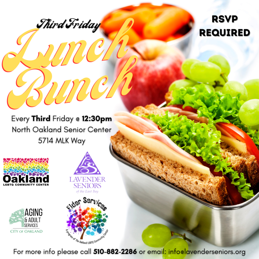 Third Friday Lunch Bunch – Lavender Seniors